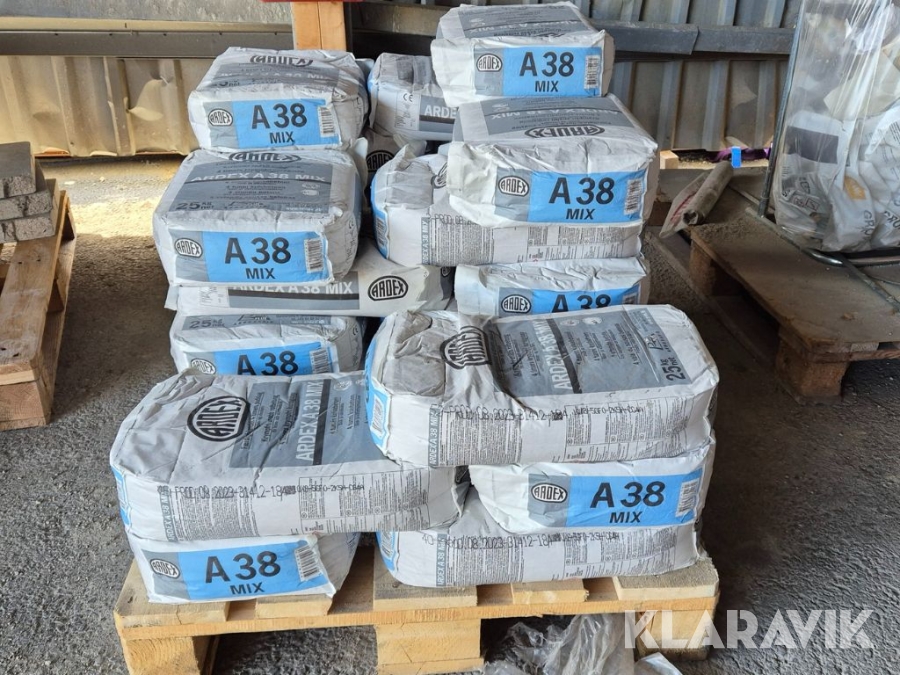Rotbetong Ardex A38, Nacka, Klaravik auktioner