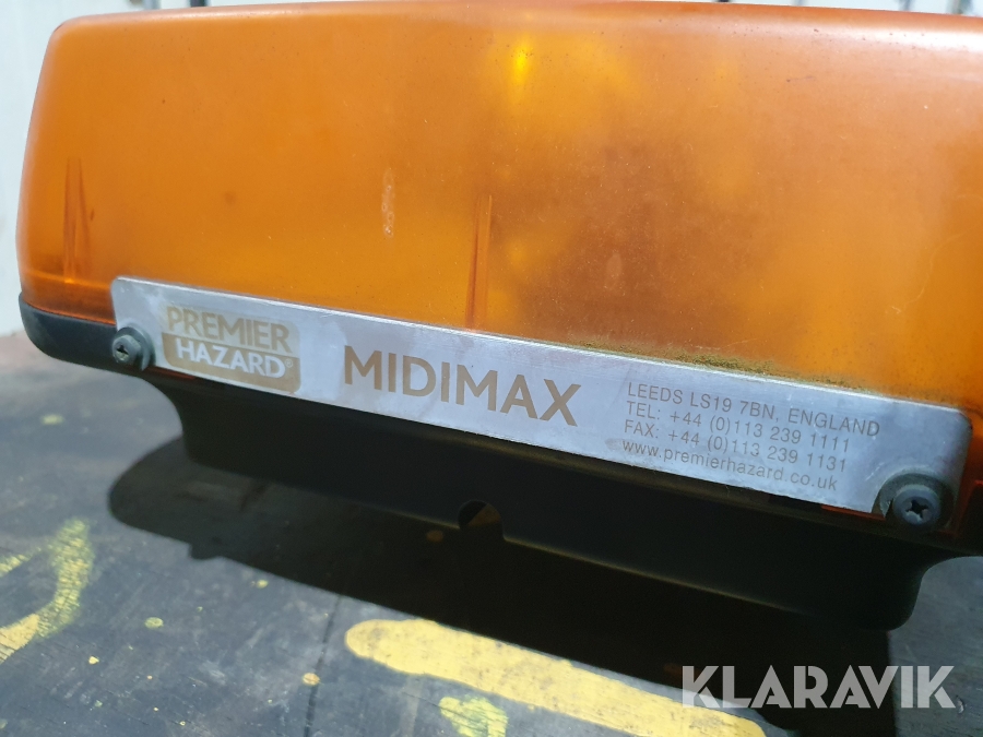 Varningsramp Ljusramp Premier Hazard Midimax, Karlstad, Klar