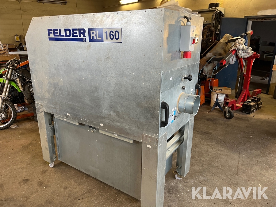 Spånsug Felder RL160, Gotland, Klaravik auktioner