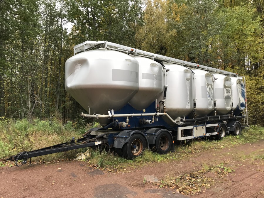 Bulksläp / 4 axlat