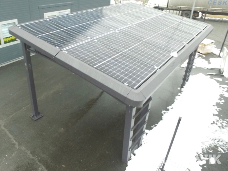 Carport med solpaneler HD solar, Sigtuna, Klaravik auktioner