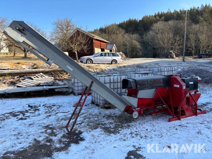 Vedmaskin Palax 600 Combi, Kinda, Klaravik auktioner