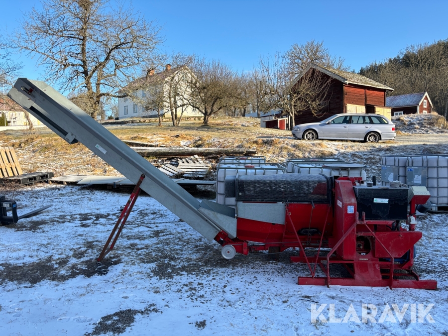 Vedmaskin Palax 600 Combi, Kinda, Klaravik auktioner