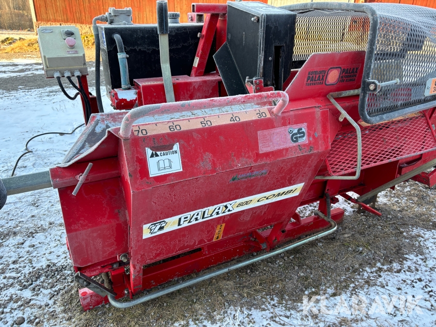 Vedmaskin Palax 600 Combi, Kinda, Klaravik auktioner