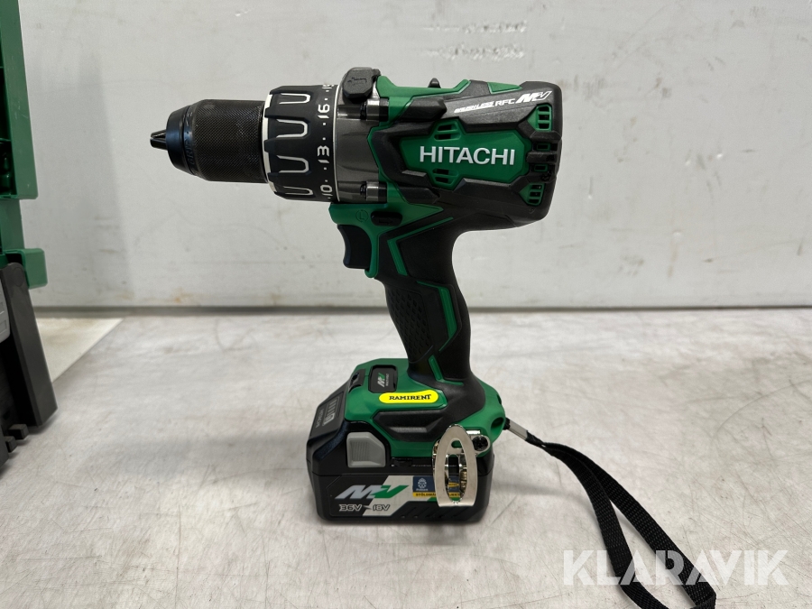 Borrskruvdragare batteri Hitachi DS 36DA, Svalöv, Klaravik a