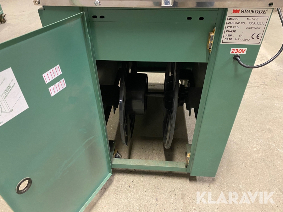 Plastbandningsmaskin Signode MST-CE, Lindesberg, Klaravik au