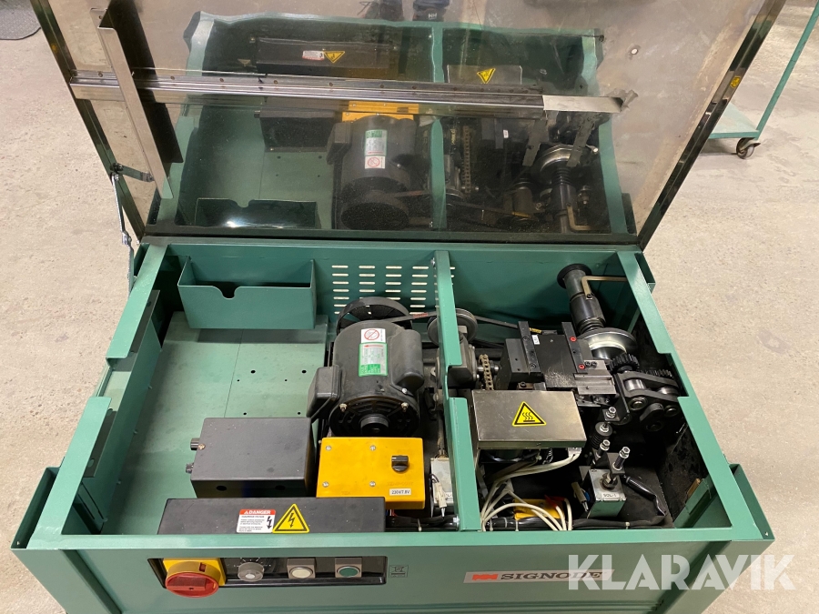 Plastbandningsmaskin Signode MST-CE, Lindesberg, Klaravik au
