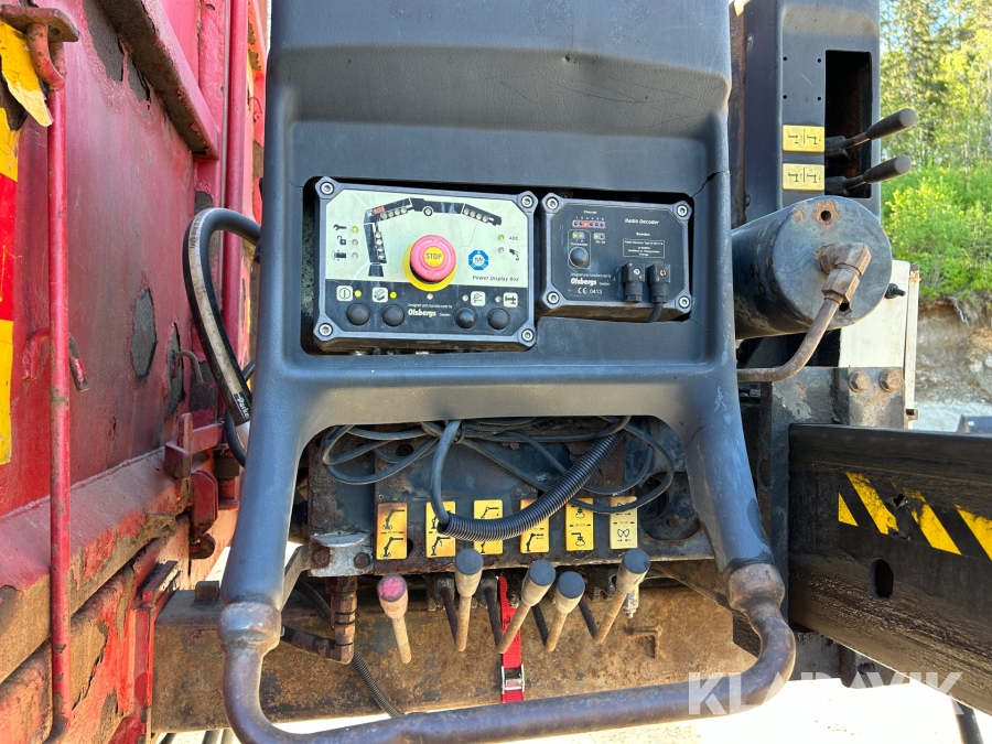 Påhängskran Hiab 122 E4 HiPro, Sundsvall, Klaravik auktioner