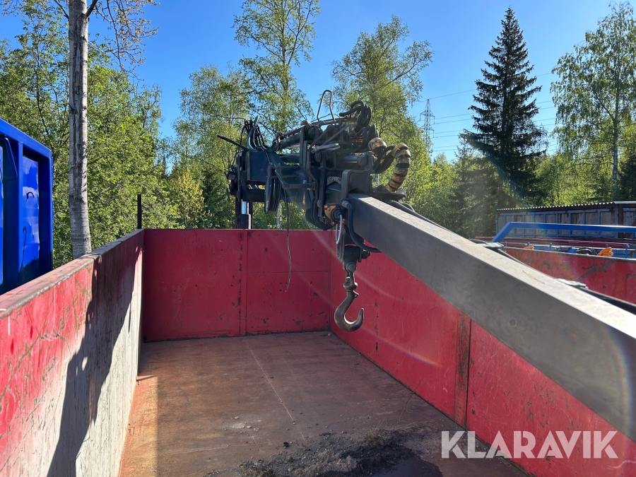 Påhängskran Hiab 122 E4 HiPro, Sundsvall, Klaravik auktioner