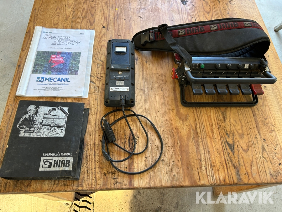 Påhängskran Hiab 122 E4 HiPro, Sundsvall, Klaravik auktioner
