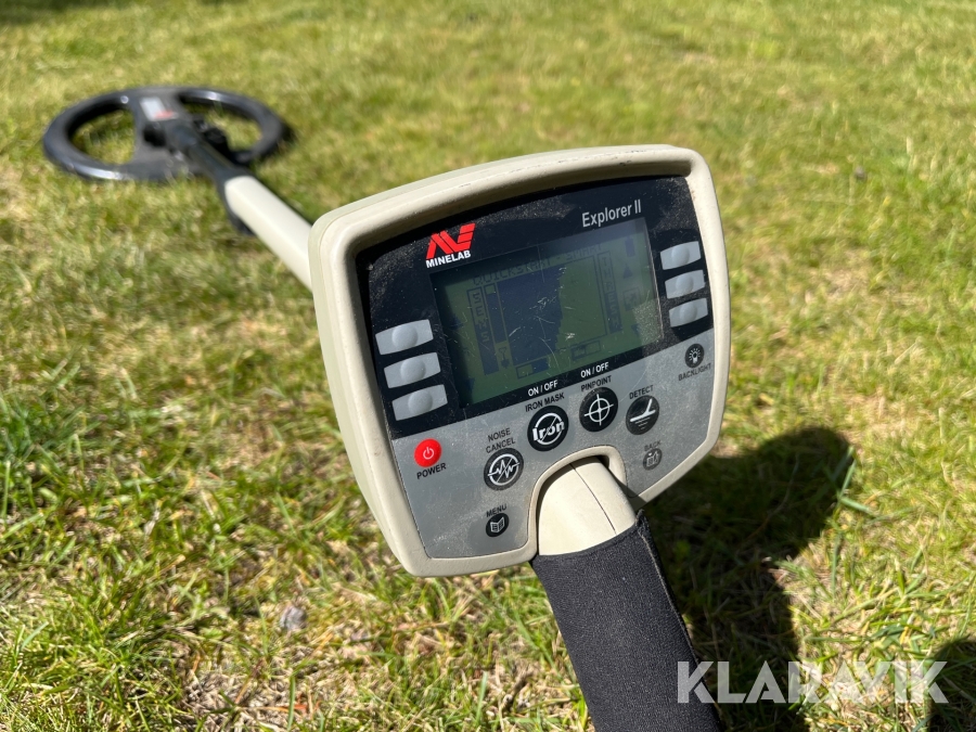 Metalldetektor Minelab Explorer II, Hjo, Klaravik auktioner