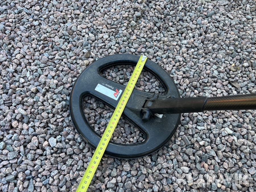 Metalldetektor Minelab Explorer II, Hjo, Klaravik auktioner