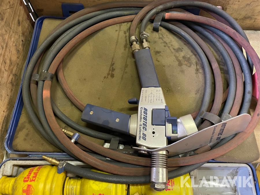 Flamsprutning Rototec, Motala, Klaravik auktioner