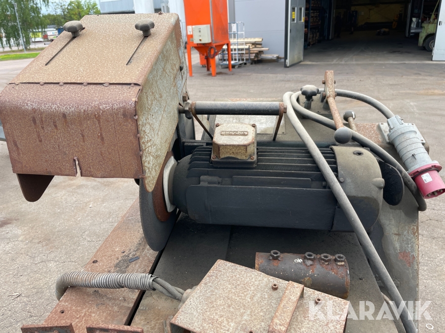 Kapmaskin Trennjaeger Pneumatik 450, Torsby, Klaravik auktio