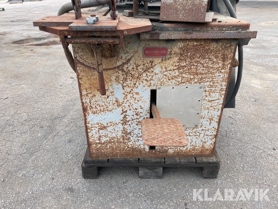 Kapmaskin Trennjaeger Pneumatik 450, Torsby, Klaravik auktio