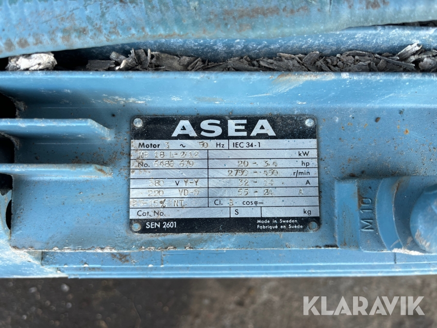 Travers Asea Tmf-e 8241, Avesta, Klaravik auktioner