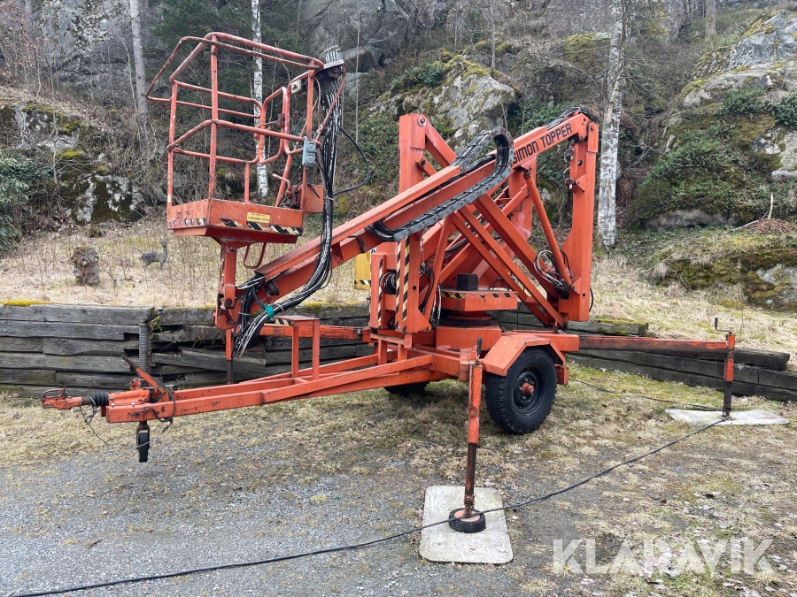 Släpvagnslift Simon Topper 17T, Kungälv, Klaravik auktione