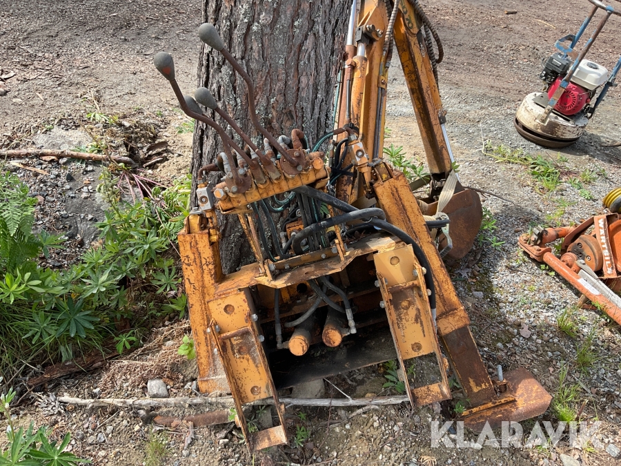 Grävaggregat Case SD70, Bollnäs, Klaravik auktioner
