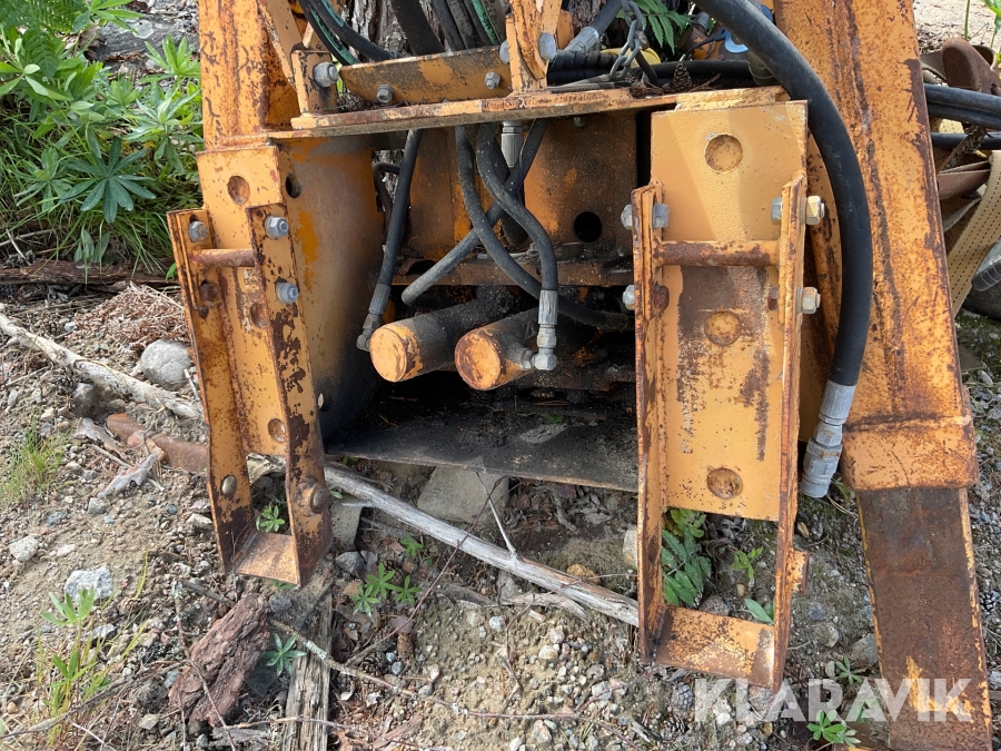 Grävaggregat Case SD70, Bollnäs, Klaravik auktioner