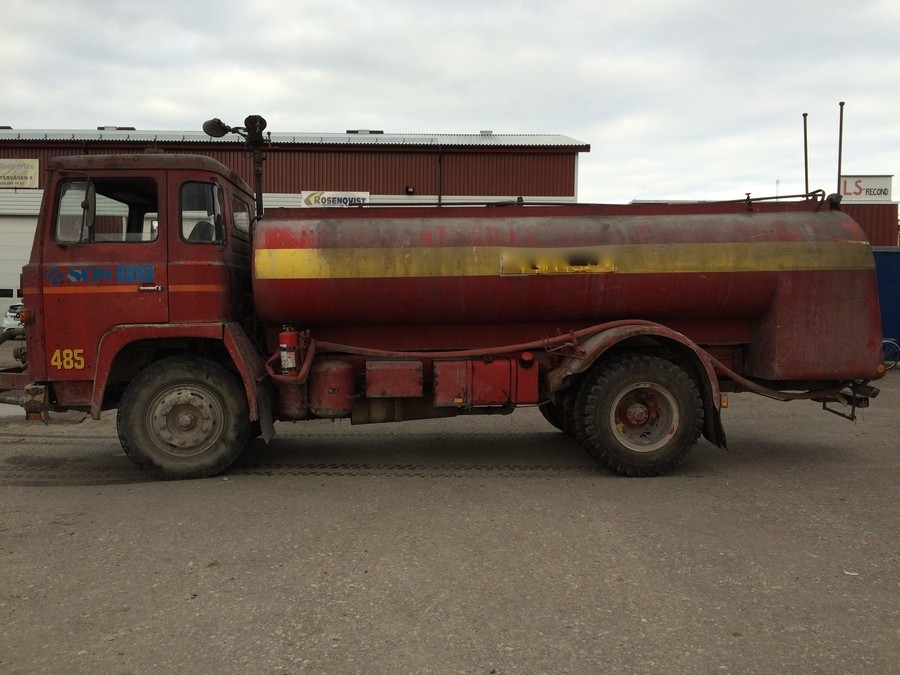 Brandbil Tankbil Lastbil med tank