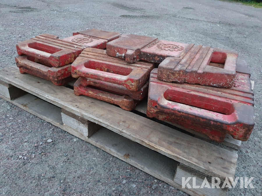 Frontvikter Volvo BM 10 st, Karlstad, Klaravik auktioner