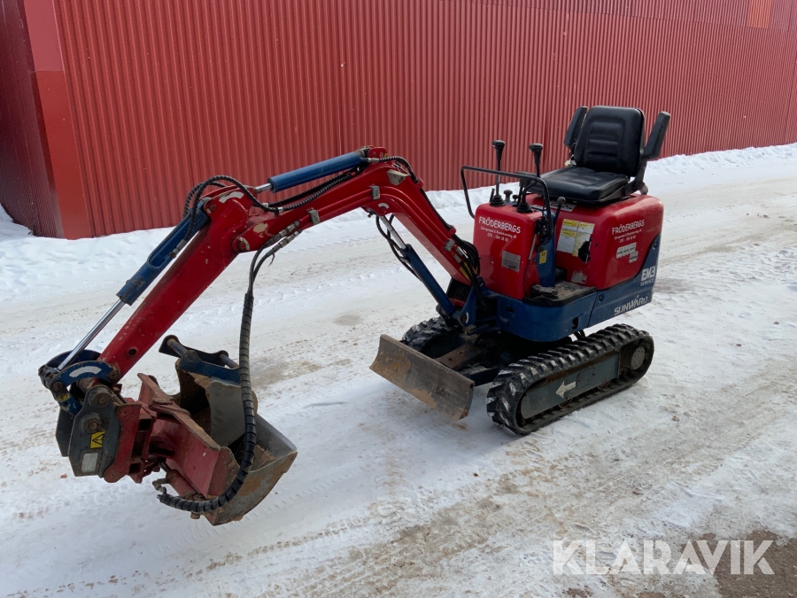 Grävmaskin Sunward SWE08