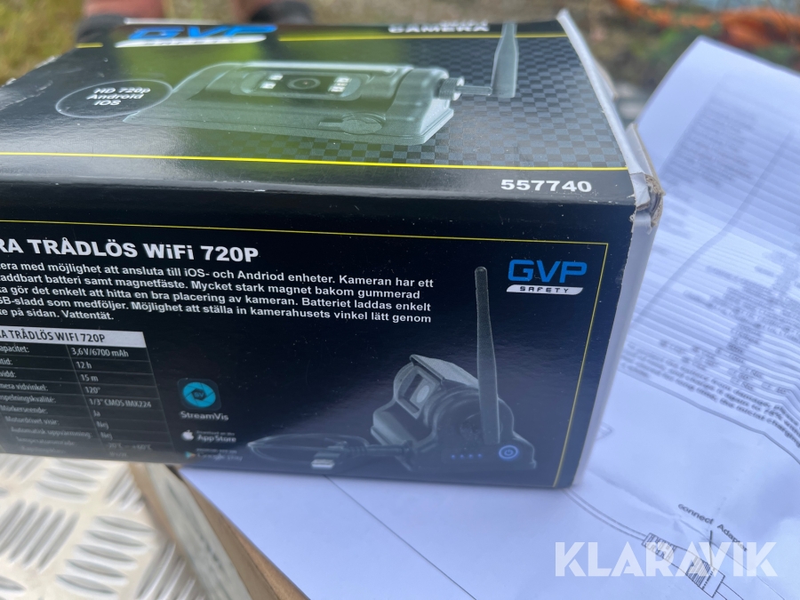 Kameror GVP Safety, Lilla Edet, Klaravik auktioner