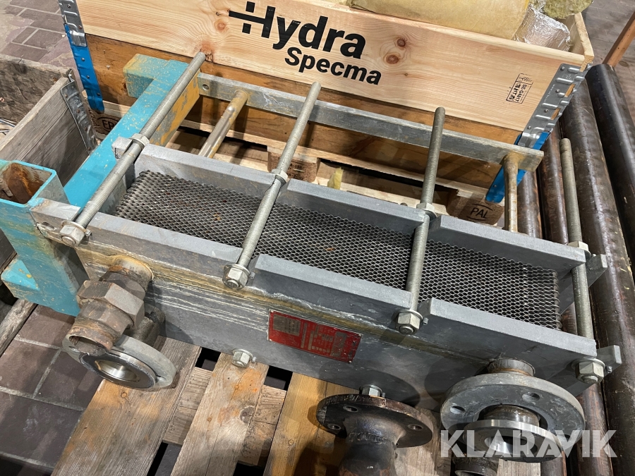 Plattvärmeväxlare och cirkulationspump Swep ReHeat UFX-12, G