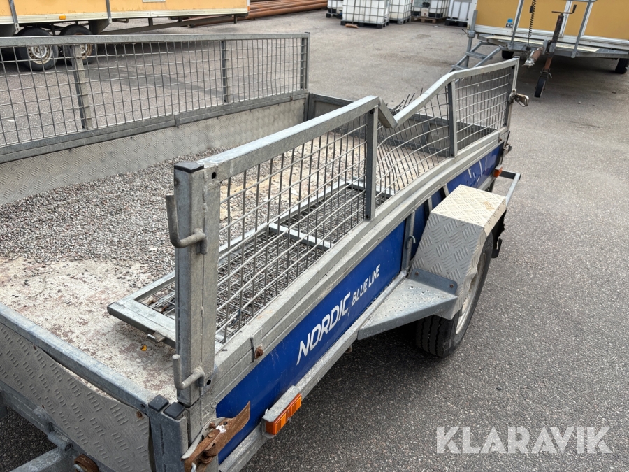 Personbilssläp Nordic Blue Line , Linköping, Klaravik auktio