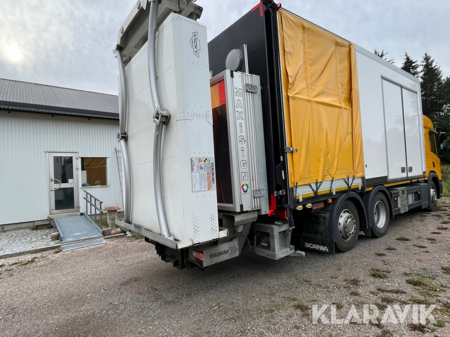TMA-bil Scania P360B6X2*4NB, Östhammar, Klaravik auktioner