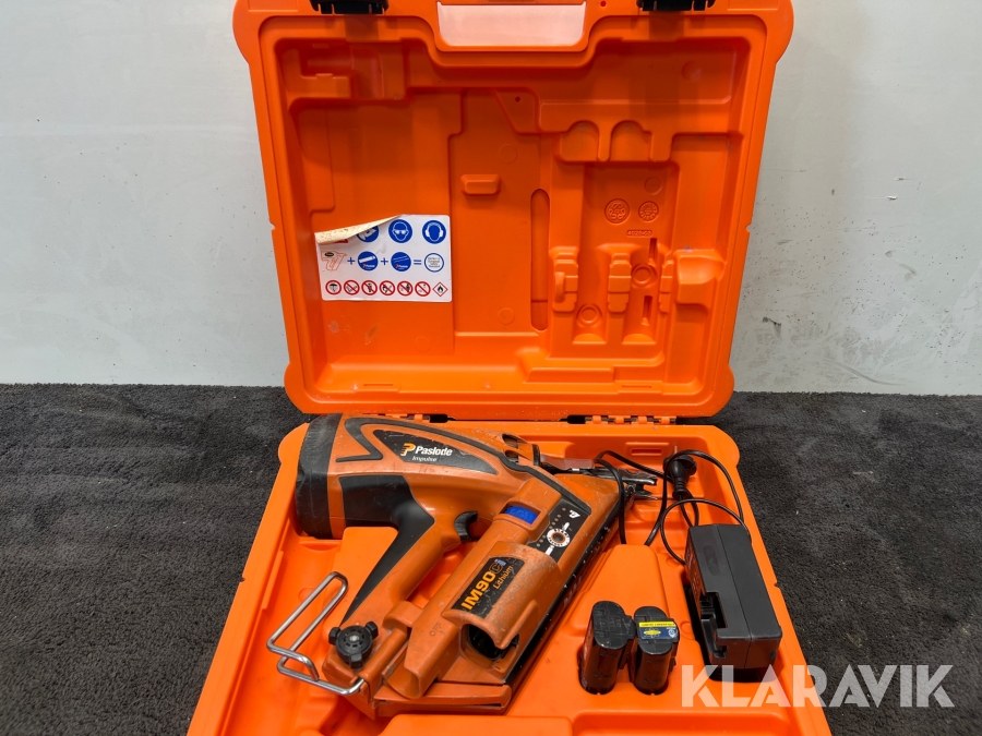 Spikpistol Paslode IM90 Ci, Svalöv, Klaravik auktioner