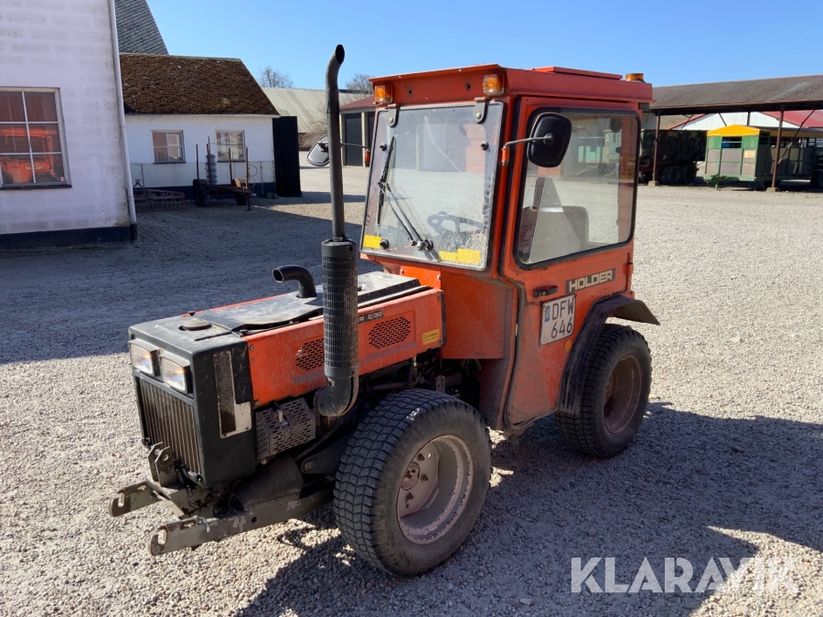 Kompaktraktor Holder C30, Ystad, Klaravik auktioner