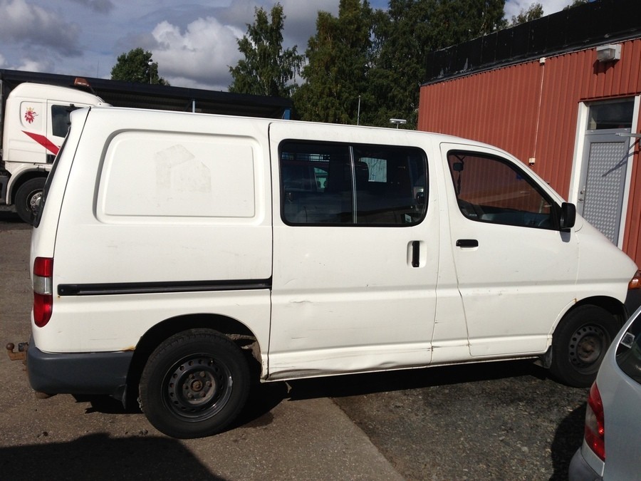 Skåpbil Budbil Transportbil Inrett skåp