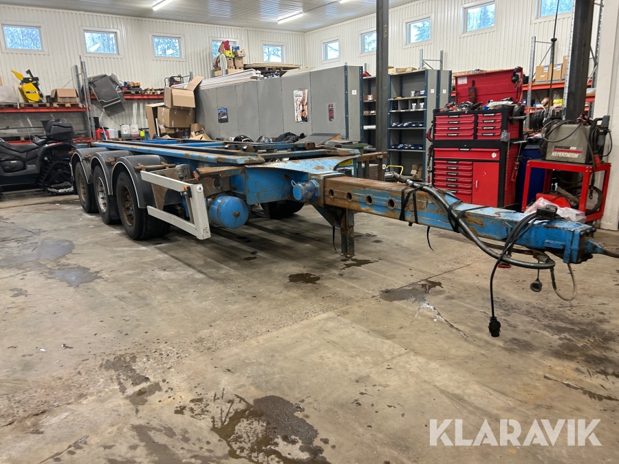 Lastväxlarsläp DAMM PHV-24KT, Örnsköldsvik, Klaravik auktion