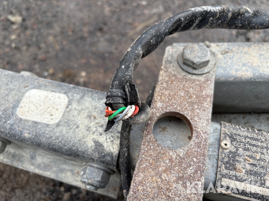 Personbilssläp med nätgrindsats Fogelsta, Lindesberg, Klarav