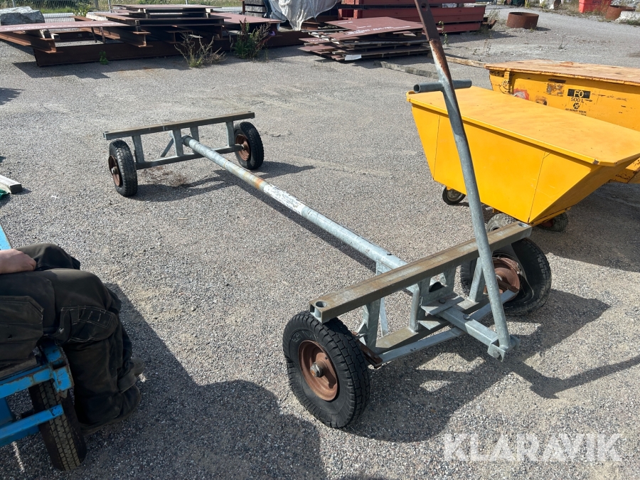 Materialvagn, Upplands-Bro, Klaravik auktioner
