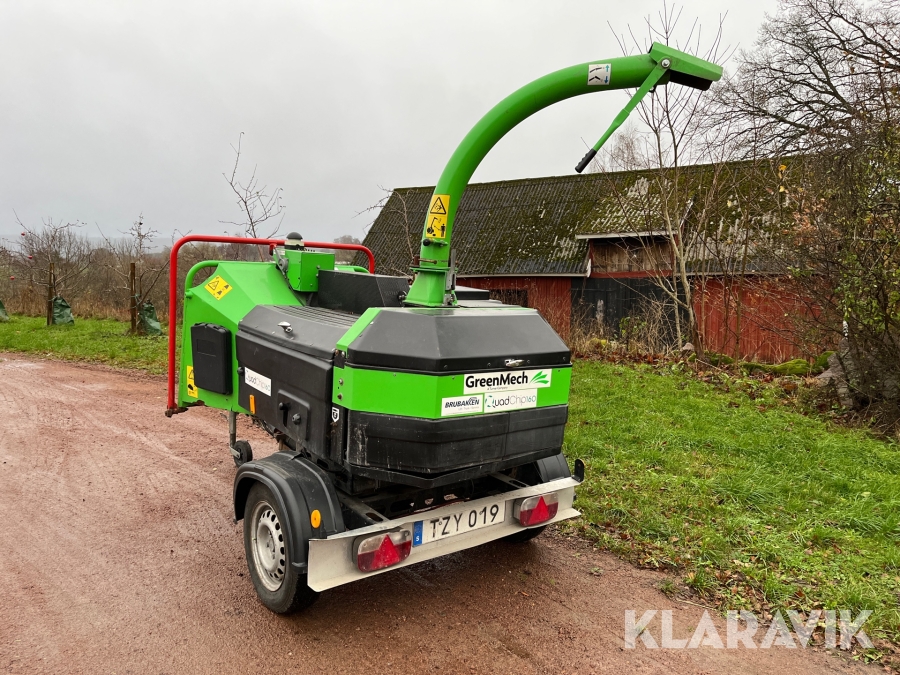Flismaskin GreenMech QuadChip 160, Kristianstad,