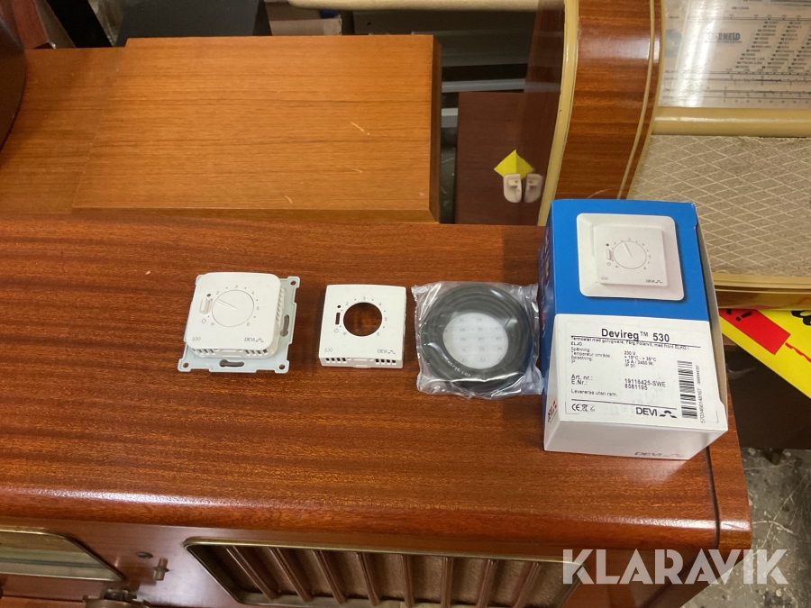Termostat med golvgivare Devi Devireg 530 9st, Vetlanda, Kla