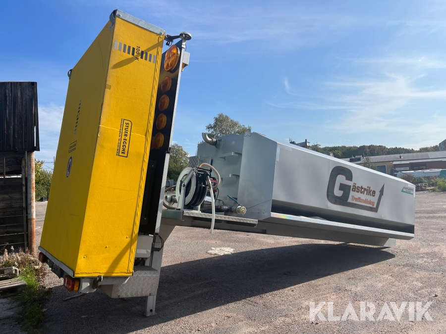 Lastväxlarflak med tank & TMA skydd Hakarp Equipment 12m3, G