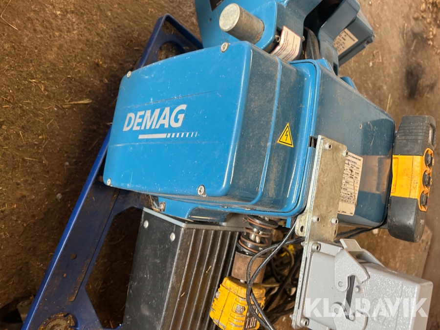 Telfer Demag E22, Heby, Klaravik auktioner