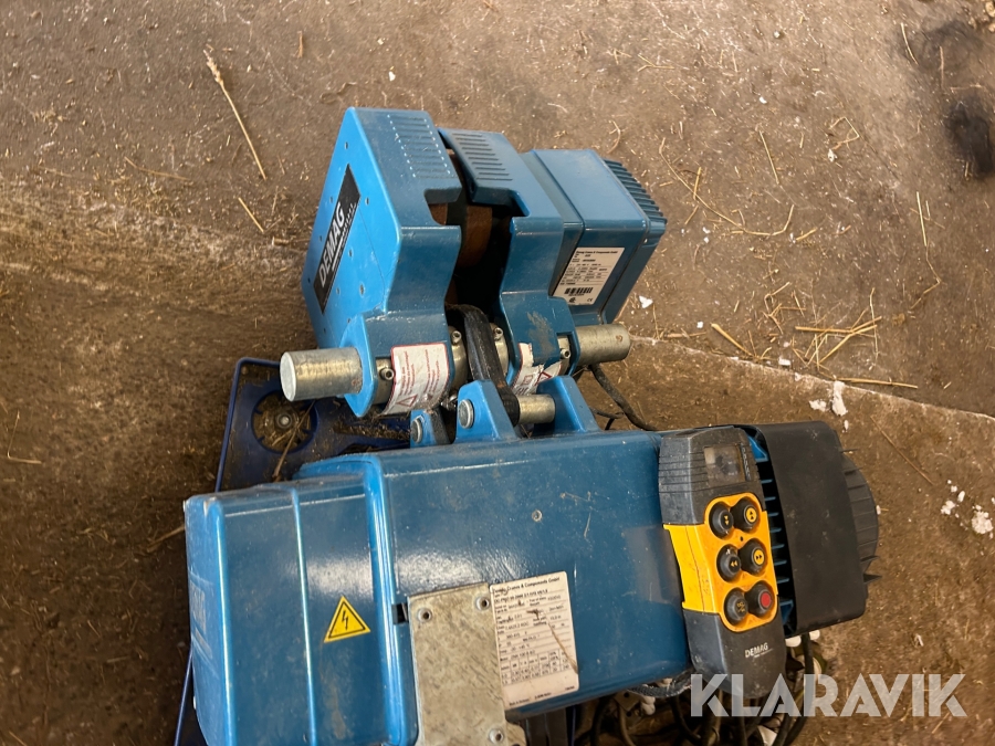 Telfer Demag E22, Heby, Klaravik auktioner