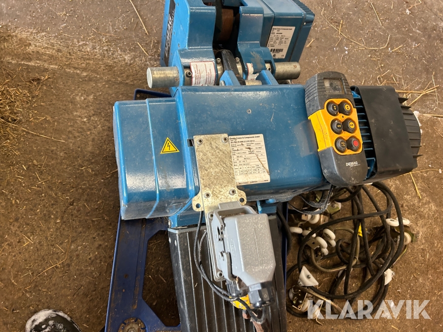 Telfer Demag E22, Heby, Klaravik auktioner
