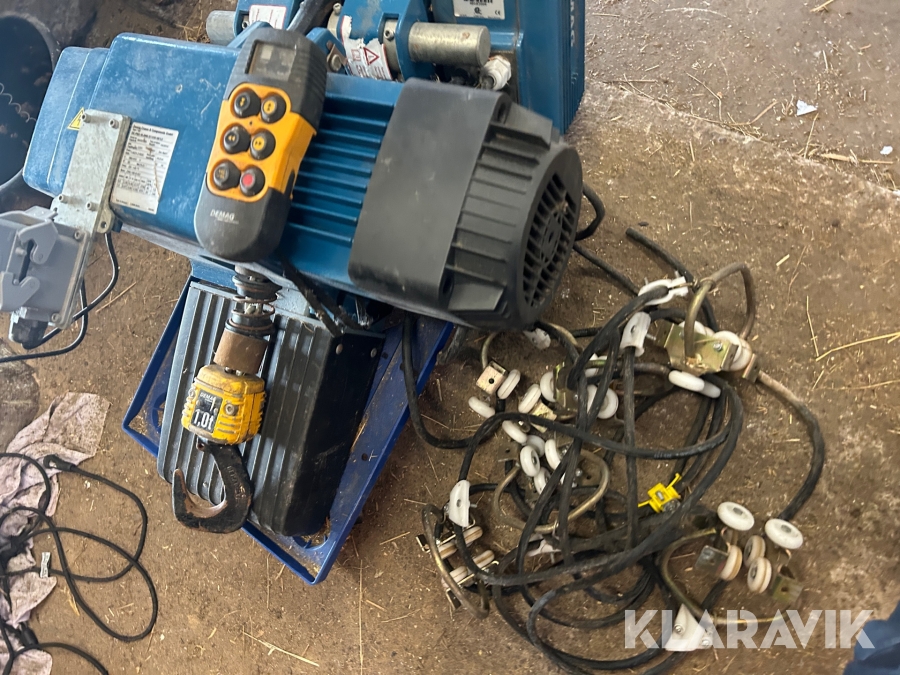 Telfer Demag E22, Heby, Klaravik auktioner