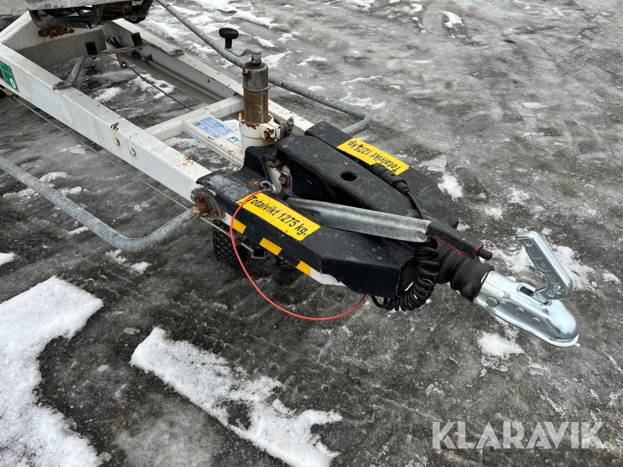 Släpvagnslift Dino 120T, Järfälla, Klar