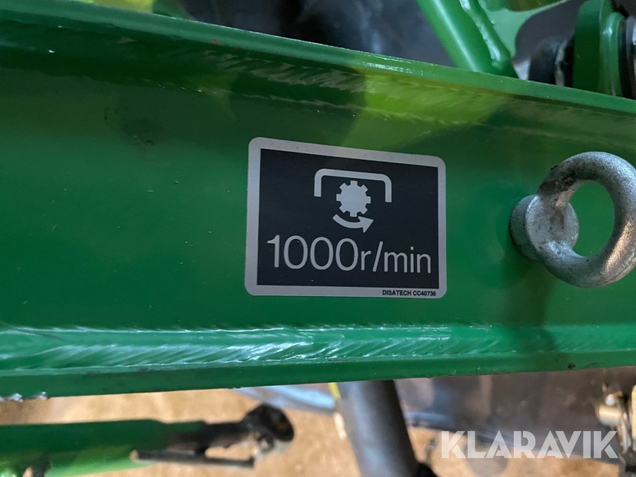 Frontslåtterkross John deere F350R, Eksjö, Klaravik auktione