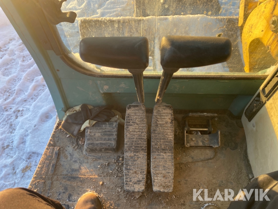 Grävmaskin Yanmar Sv100-1 med tiltrotator
