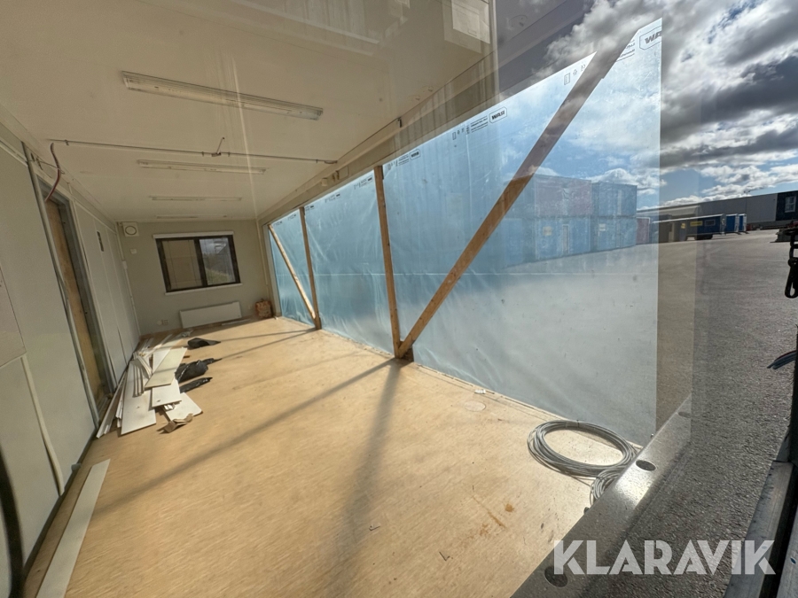 Kontorsmodul Moelven K22, Upplands-Bro, Klaravik auktioner