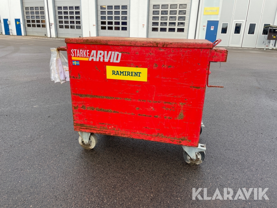 Verktygsvagn Starke Arvid Maxi, Svalöv, Klaravik auktioner