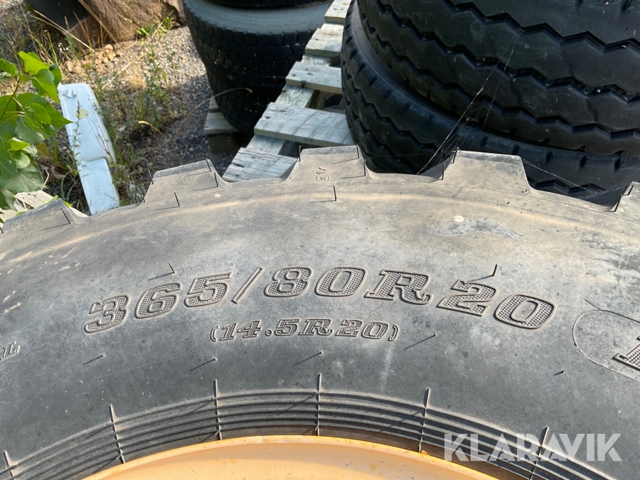 Hjul till lastmaskin Dunlop SP T9 365/80R20, Vellinge, Klara