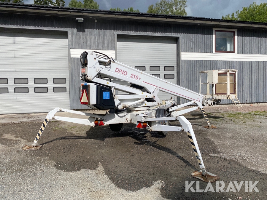 Släpvagnslift / Skylift Dino 210T, Heby, Klaravik auktioner